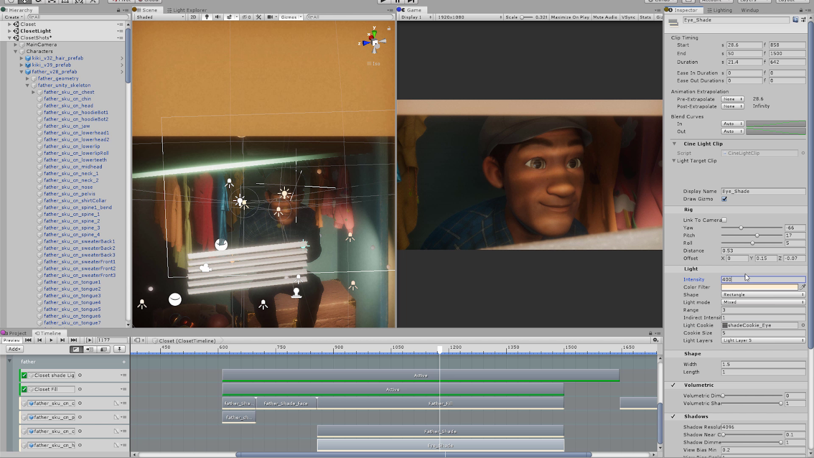 《Windup》实时渲染动画全流程技术美术高级课程-灯光 | Unity 中文课堂