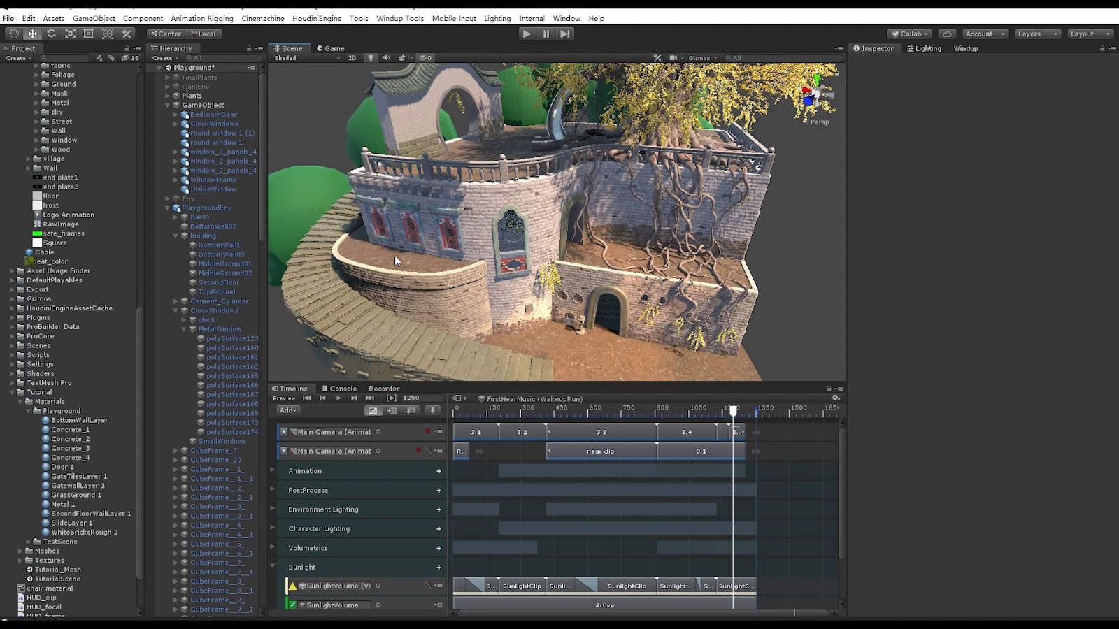 《Windup》实时渲染动画全流程技术美术高级课程-场景 | Unity 中文课堂